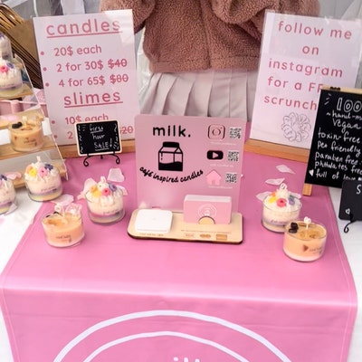 Square Terminal Holder wood & Acrylic Personalisable - Etsy