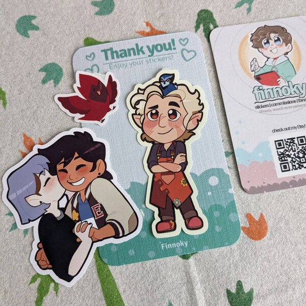 Epilogue Hexsquad Stickers — the Owl House Finale / SPOILERS - Etsy