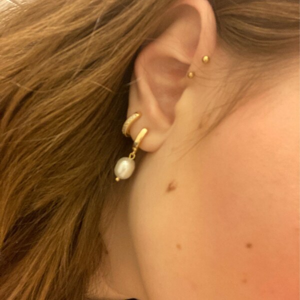 20g Triple Forward Helix Tragus Threadless Push Pin 6mm-8mm Nose Stud ...