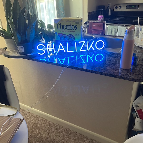 Custom Neon Sign Color Changing With Remote,rgb Dimmable LED Neon Light ...