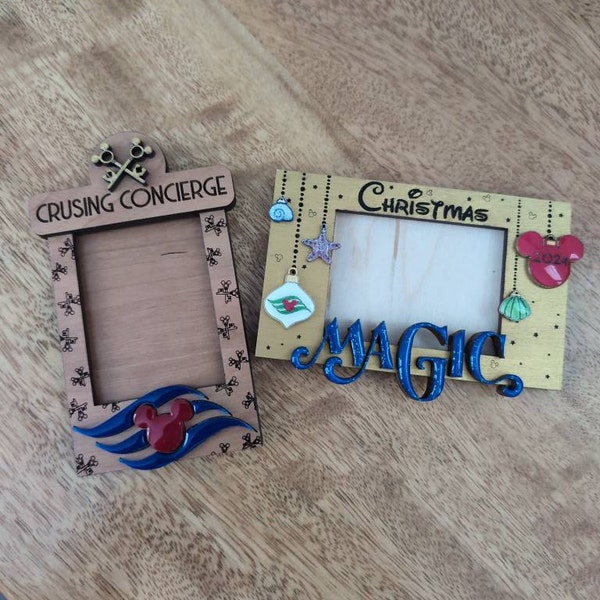 Disney Cruise Photo Frame Ornament - Fish Extender Gifts - Pick Your ...