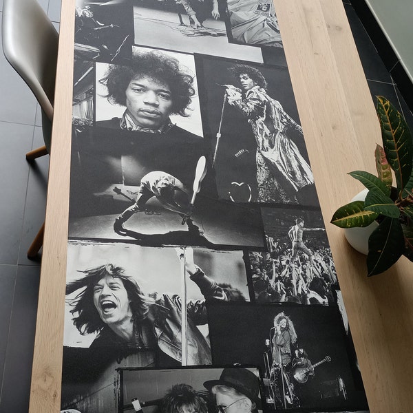 Rock and Roll Legends Wallpaper: Iconic Rock Musicians Wall Decor #33 ...