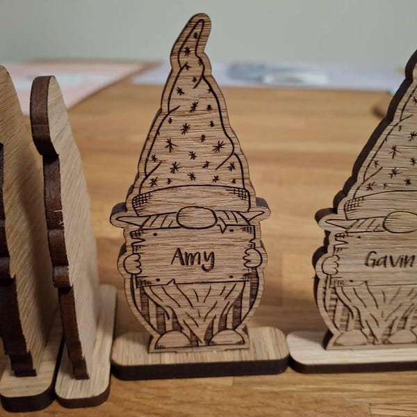 Christmas Personalised Gonk Decorations Place Names - Etsy