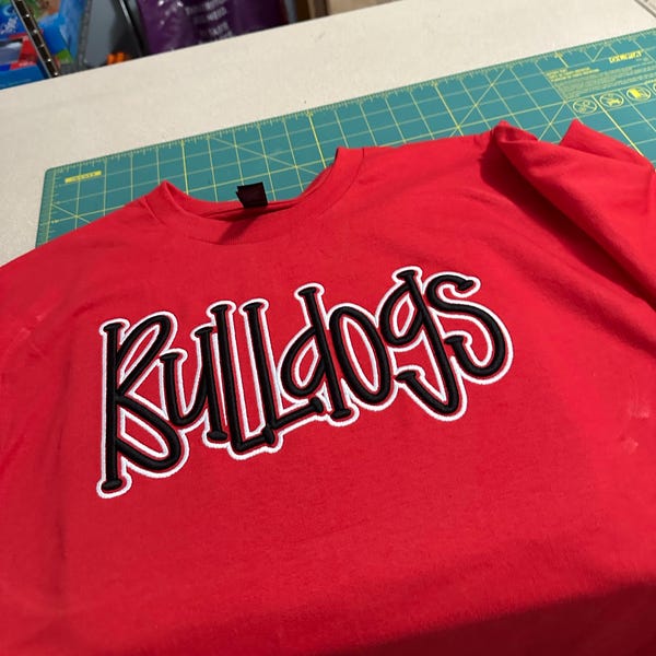 High School Mascot Flyers 3D Puff Machine Embroidery Design - Etsy