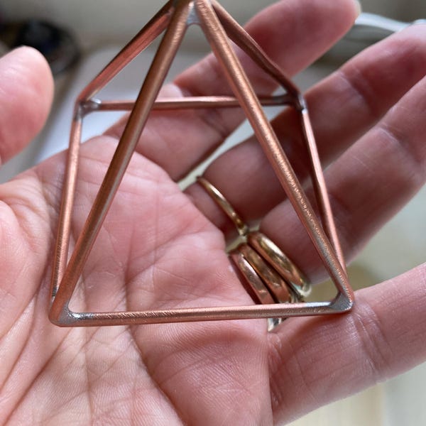 Copper Pyramid 51.83 Apex Angle - Etsy