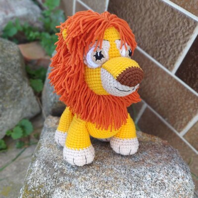 Crochet Pattern for the Lion King Adult Simba Crochet Pattern - Etsy Canada