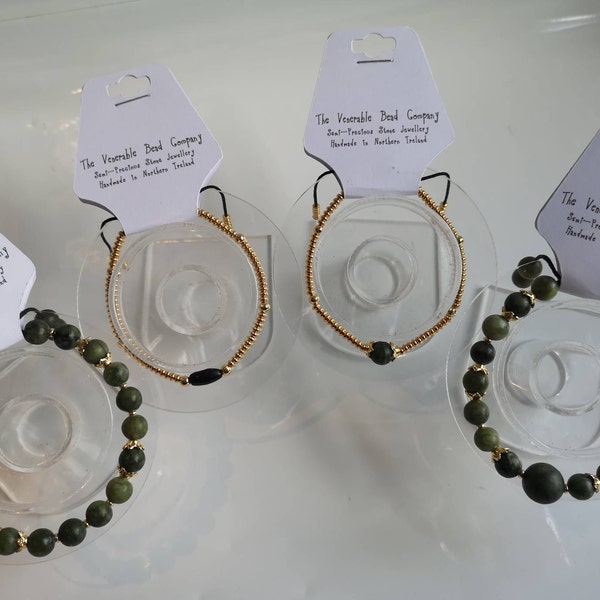 Genuine 8mm Connemara Marble Beads Irish National Gemstone. Jewelry ...