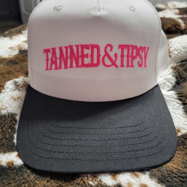 Custom Two Tone Hat Embroidered Hat Five Panel Two Tone Custom Hat ...
