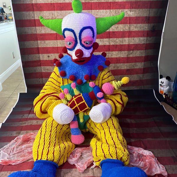 Klown Cotton Candy Ray Gun Crochet Pattern - Etsy