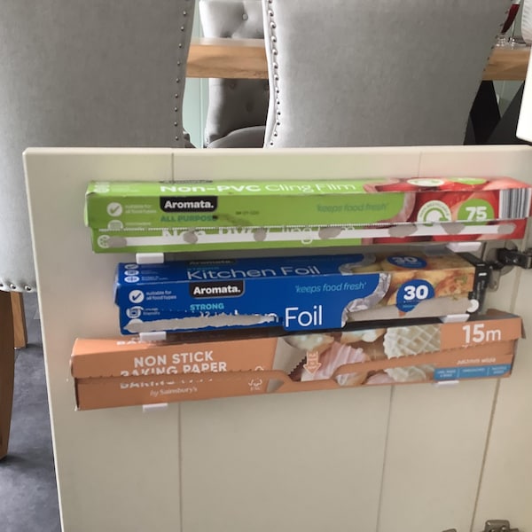 Kitchen Storage Brackets for Tin Foil Cling Film Etc - Etsy