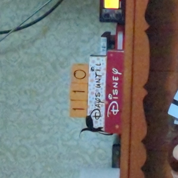 Disney Countdown, Disney World Countdown, Disneyland, Countdown Blocks ...