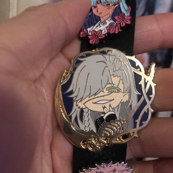 Black Butler Hard Enamel Pins - Kuroshitsuji Ciel Sebastian Grell ...