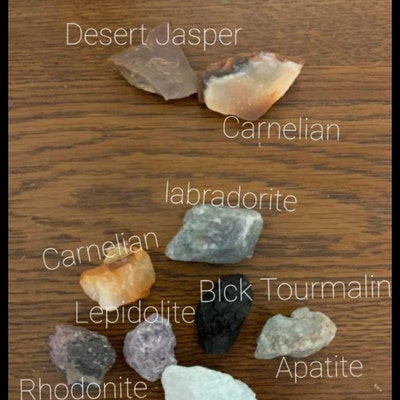 7 Piece Custom Chakra Set Choose Your Own Stone for Each Chakra - Etsy