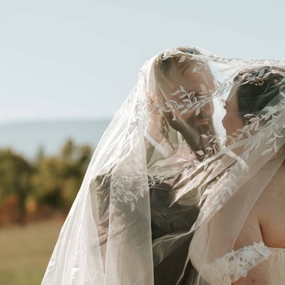 Beach Veil Lace Dolphin Beach Wedding Veil Sea Wedding Veil Beach Veil ...