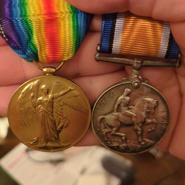 Replacement Military Medal (MM) Ribbon, Full Size Medal, Toye Kenning ...