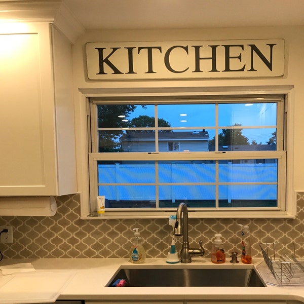 Large Kitchen Sign | Wooden Kitchen Sign | Kitchen Wall Decor ...