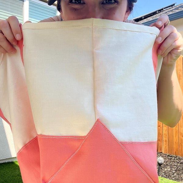 Neighborhood Day Tote, Canvas Tote Bag Sewing Pattern, Confident ...