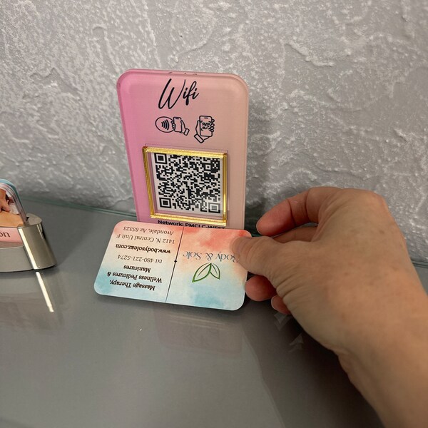 Mini Qr Code Sign Qr Code Sign Business Social Media Sign Payment 7868