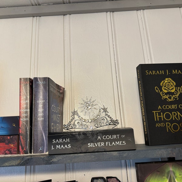 Feyre Crown, ACOTAR, Star Celestial Moon Halo, Art Deco, Moon & Stars ...