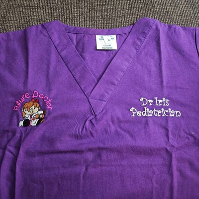 Toddler Lab Coat With Personalized Embroidery and Embroidery Design - Etsy