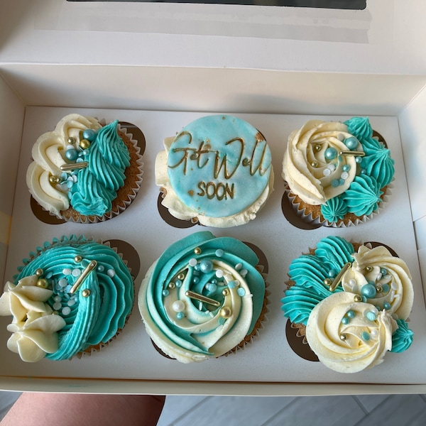 Turquoise Dreams Sprinkles Mix Cupcake / Cake Decorations - Etsy