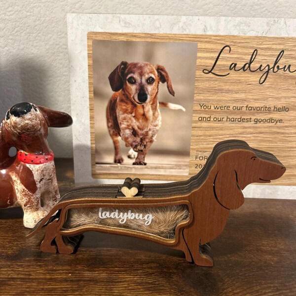 Custom Dog Frame, Dog Memorial Gift, Cat Name Photo Frame, Dog Picture ...