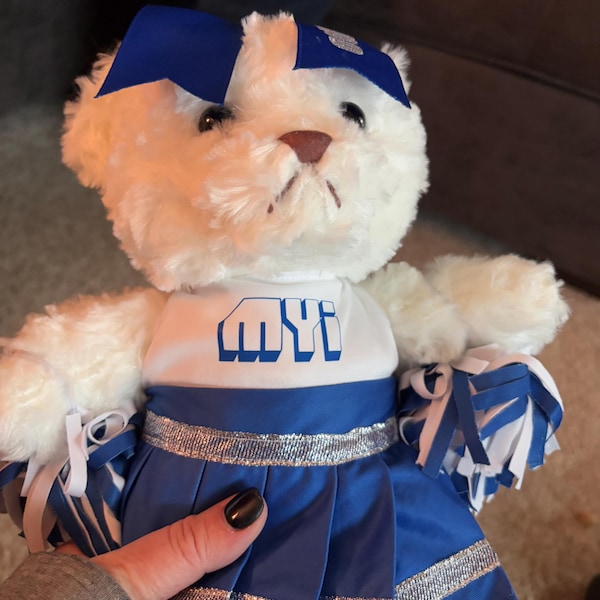 Personalized Cheerleading Plush Bear, Custom All-star Cheer Bears ...