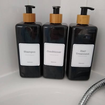 Personalised Minimalist Labels Waterproof Oil Proof Labels for Kitchen ...