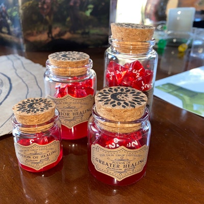 D&D Potion of Healing, Complete Set - Etsy