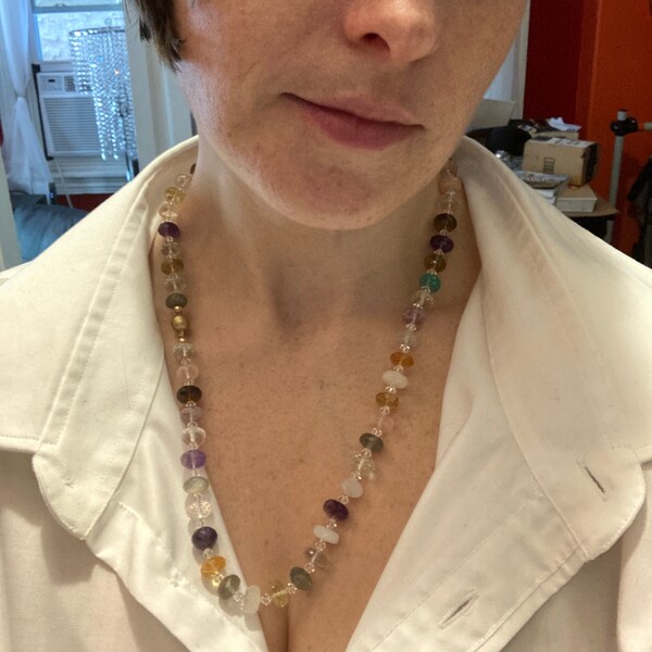 Never on Sunday / White Wolf Delica Seed Bead Tapestry / Framed Fine ...