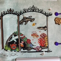 The Deadly Aquarium Stitch Along SAL, Cross Stitch Pattern - PDF ...