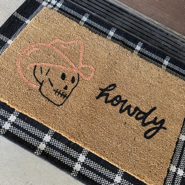 Valentine Sun Coir Doormat, Colorful Decor for Your Front Porch Entry ...