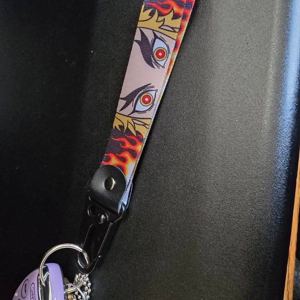 Anime Keychain / Double Sided Strap Jet Tag - Etsy