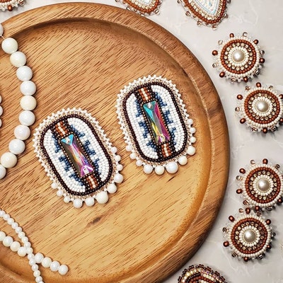 Raised Beadwork Pattern PDF Picture Frame - Etsy