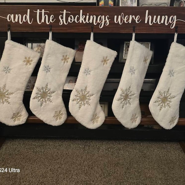 Free Standing Stocking Holder Stand, Custom Christmas Stocking Stand ...