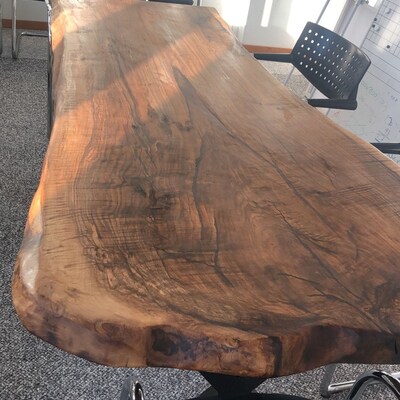 Rustic Handmade Wood Coffee Table Unique Walnut WG-1096 - Etsy