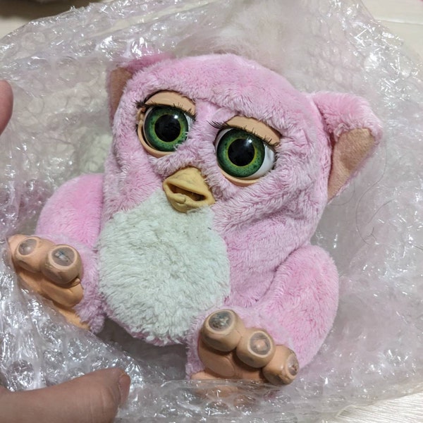 Furby Raspberry Swirl Prototype Custom Ultra Rare Old 1998 Furbies ...