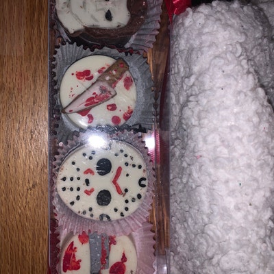 Horror Chocolate Covered Cookies - Etsy