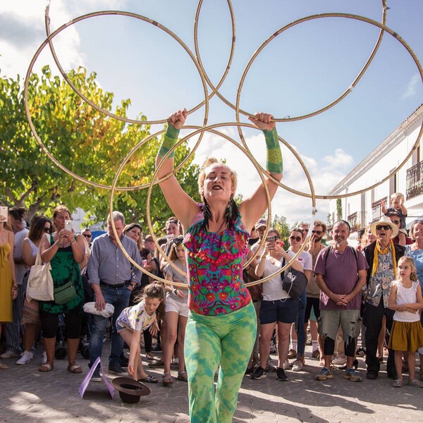 Intergalactic Rodeo Turquoise Festival Chaps, Layered Trousers, Dance ...