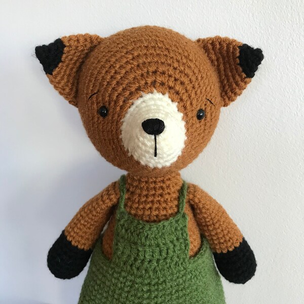PDF Fox Alex Amigurumi Pattern - Etsy