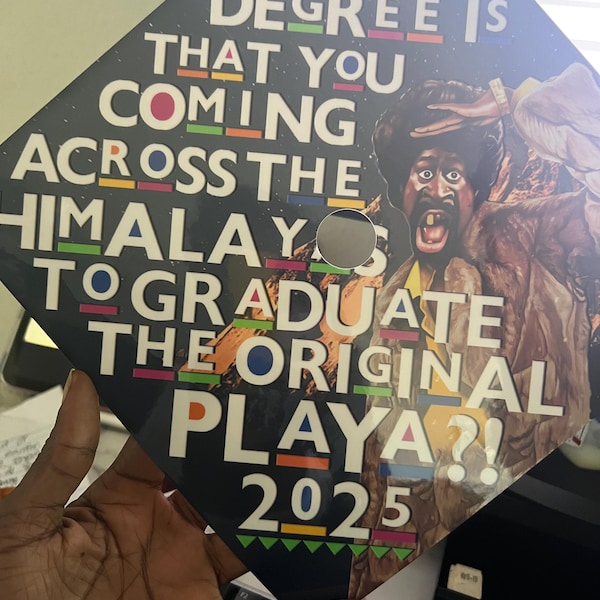 Snoop Dogg Graduation Cap Topper: West Coast Flair - Etsy