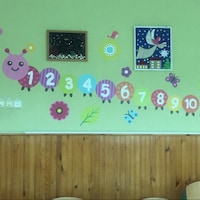 Counting Caterpillar Decal, Preschool Classroom Decor, Learning Numbers ...