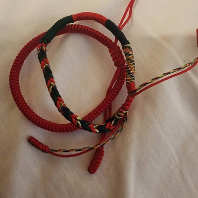 Men's Women's 7 Knots Protection Anklet , Gift of Luck for Family and ...