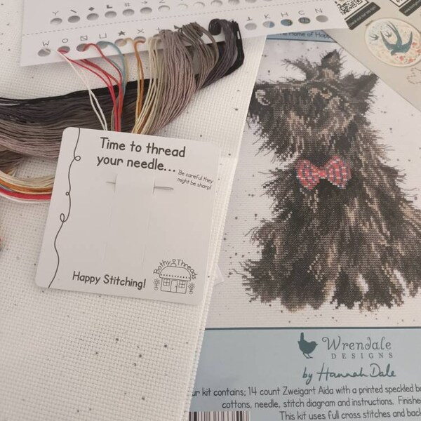 Bothy Threads My Family Tree Ancestry Sampler Counted Cross Stitch Kit ...