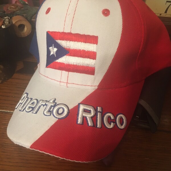 Puerto Rico Cap / Puerto Rico Flag / Puerto Rico Hat - Etsy