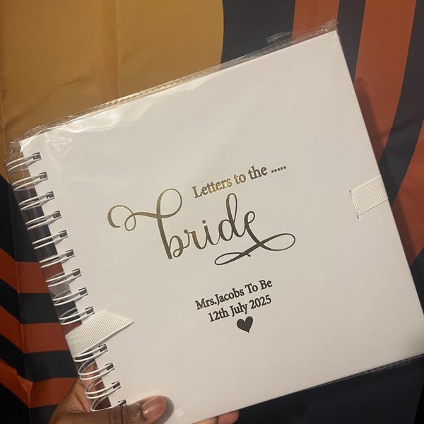 21st Birthday Black Scrapbook Photo Album With Gold Script Present ...