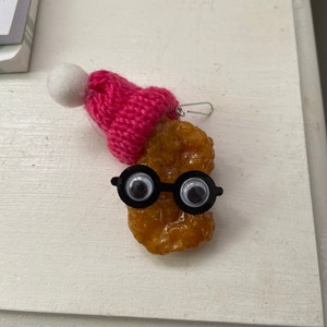 Thug Nug Necklace real Preserved Chicken Nugget Nuggy Buddy - Etsy