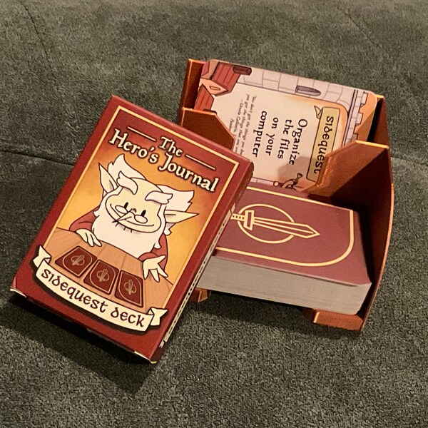 STL Model Files - Tall Draw and Discard Standard Size Playing Card ...