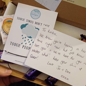 Tough Times/ Letterbox Gift /thinking of You/ Self Care Kit ...