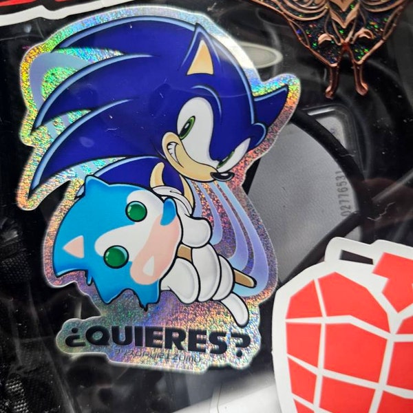 SONIC POPSICLE STICKER - Etsy